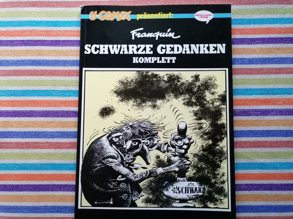 Schwarze Gedanken - Komplett💥🌞 Franquin rares Kult Comics (Gebraucht ...