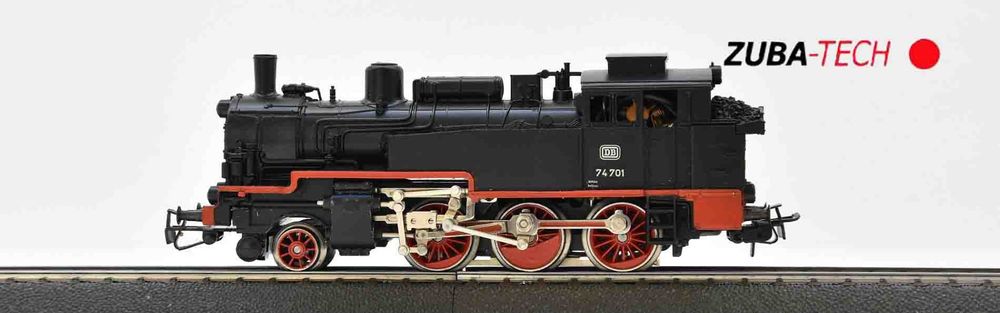 Märklin 3095 Dampflok BR 74 DB H0 GS Analog mit OVP | Acheter sur Ricardo