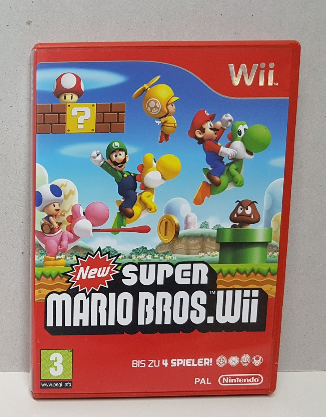 Wii New Super Mario Bros. Marios Abenteuer einfach Spass (Gebraucht) in ...