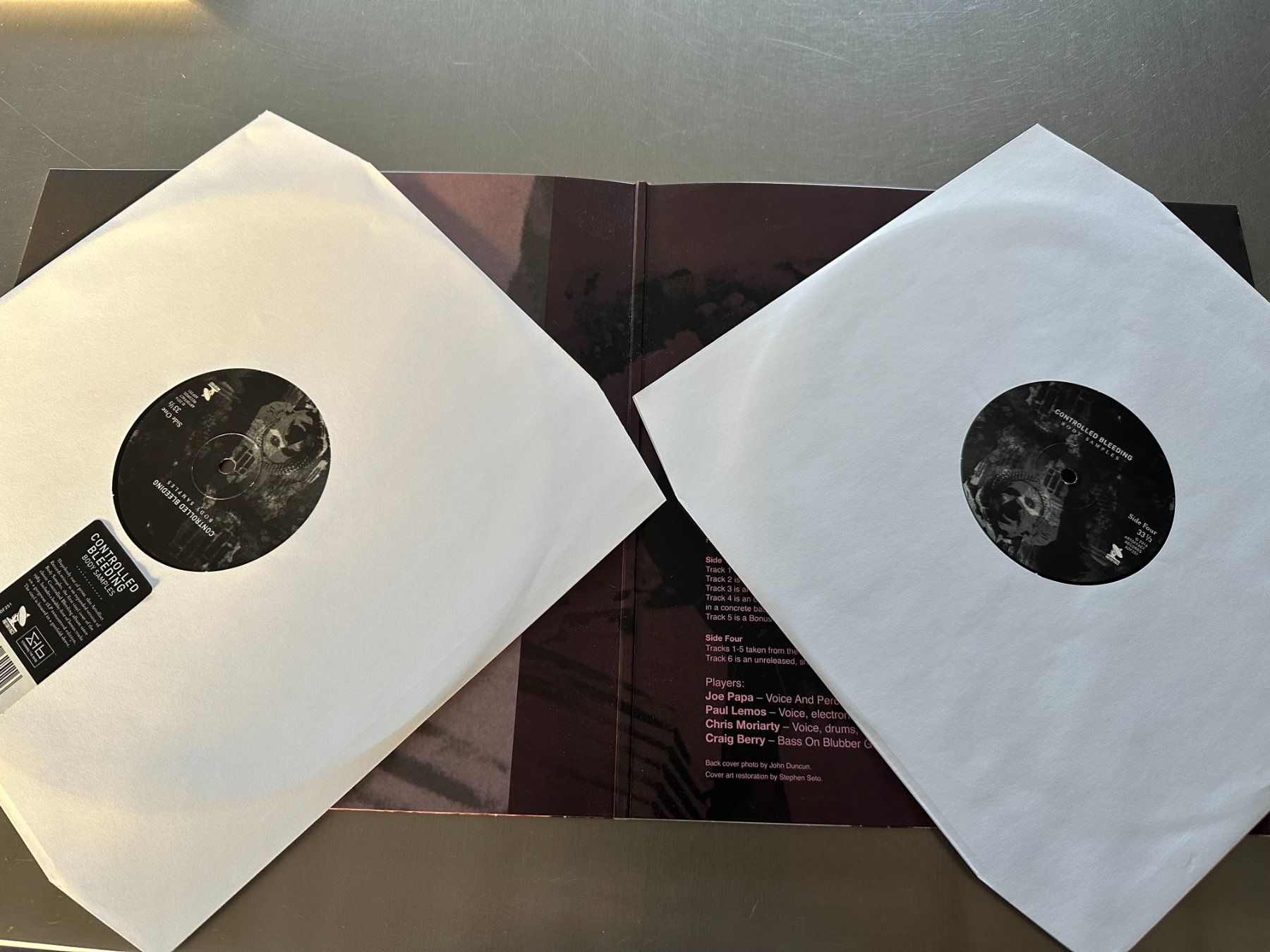 CONTROLLED BLEEDIND 2LPS BODY SAMPLES - INDUSTRIAL (Neuf (Voir ...