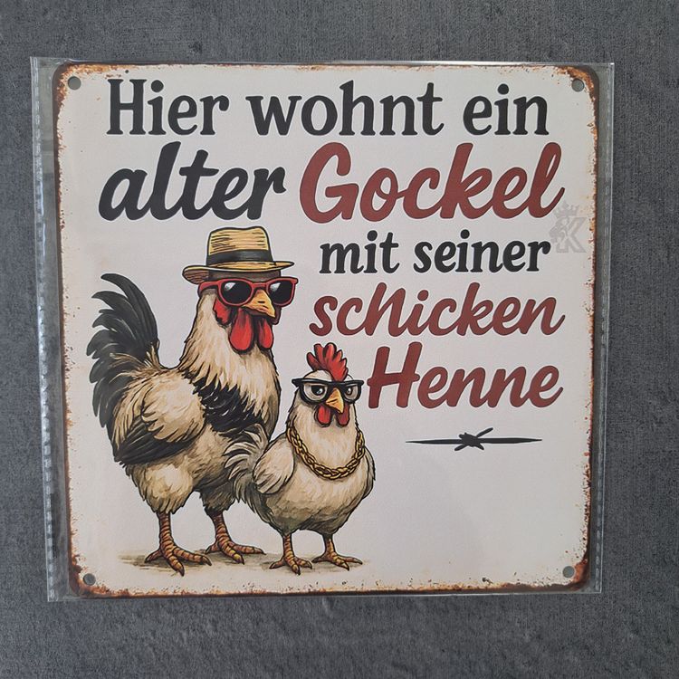 Lustiges Sprücheschild NEU Geschenkidee (Neu und originalverpackt) in ...