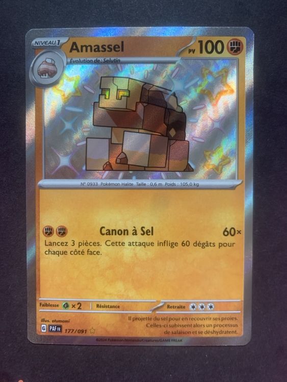 Amassel 177/91(fr) carte Pokémon (Neu (gemäss Beschreibung)) in La ...