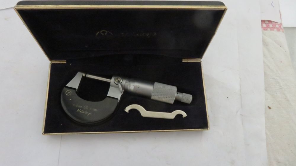Micrometer Mitutoyo 0-25 mm in Originaletui | Kaufen auf Ricardo