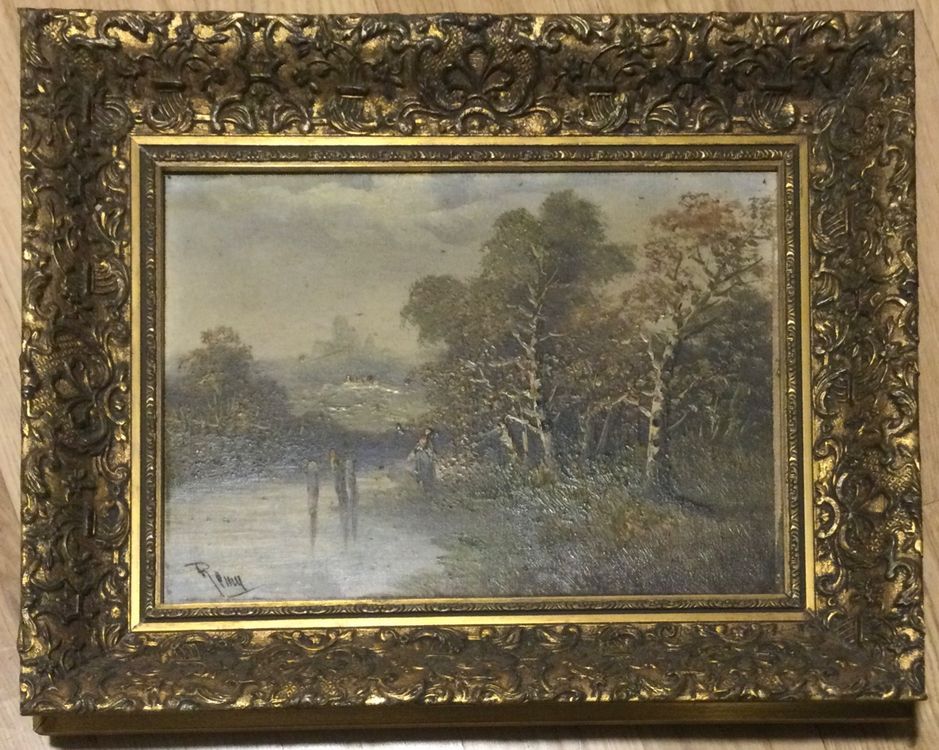 Antike Landschaft Gemälde Unleserlich Signiert (Gebraucht) in Root für CHF 30 – mit Lieferung ...