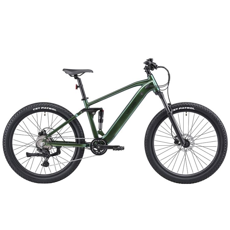 E-Bike Fully Mountainbike 27.5" THUNDER S/M grün (Neu und ...