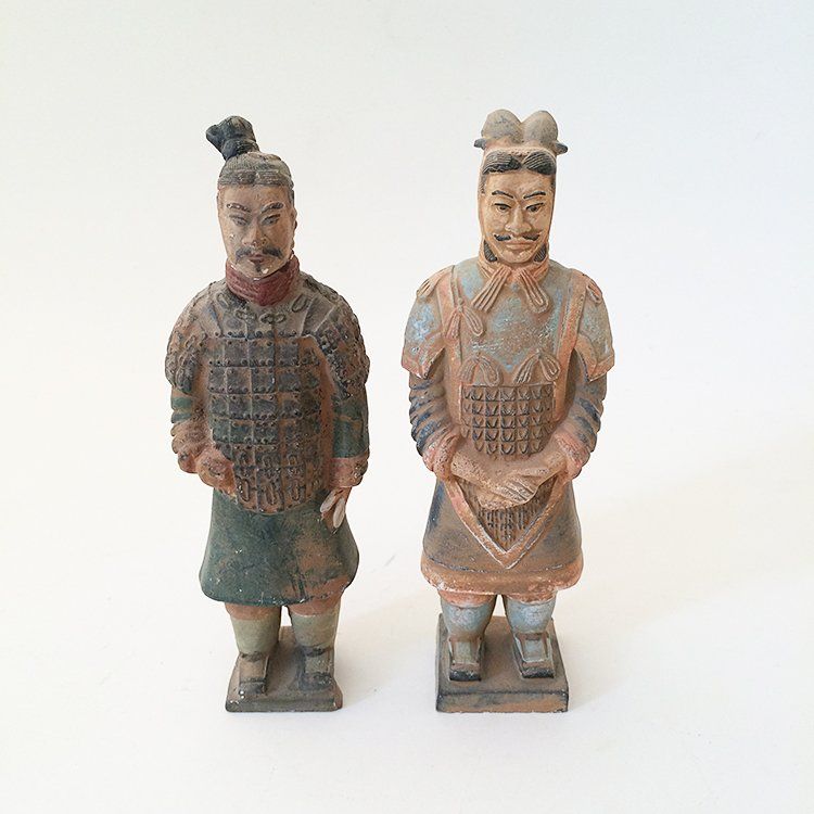 Chinesische Tempelwächter Terrakotta Krieger Armee Vintage (Defekt) in Zürich für CHF 39 – mit ...