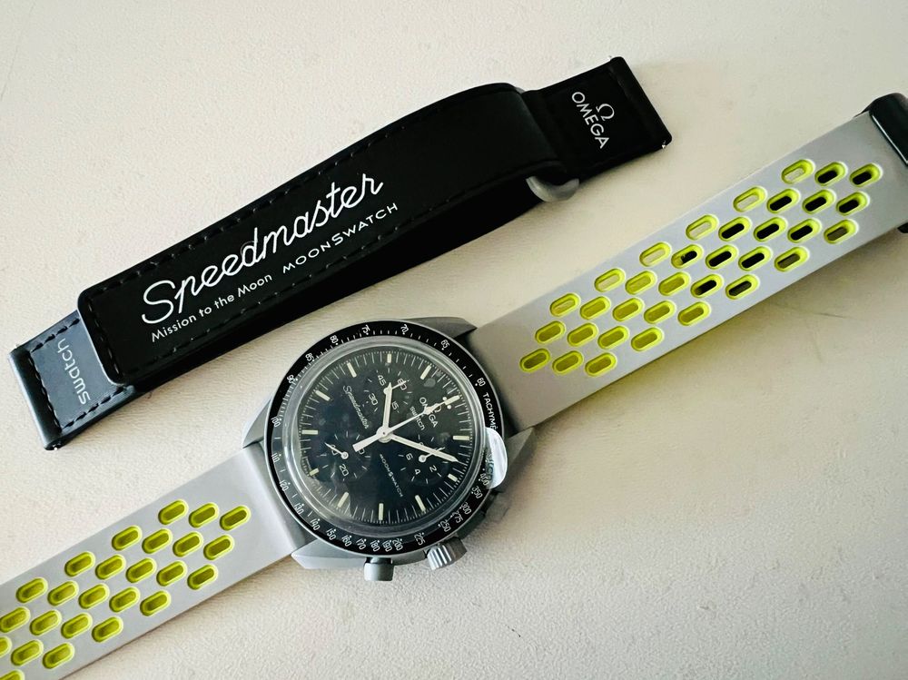 OMEGA x SWATCH Mission to the Moon “Fresh Bico2”NObox&papers (Neu ...