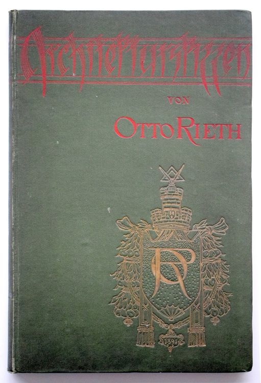Otto Rieth Autotypie 1891 Architektur Deutschland antik (Gebraucht) in ...