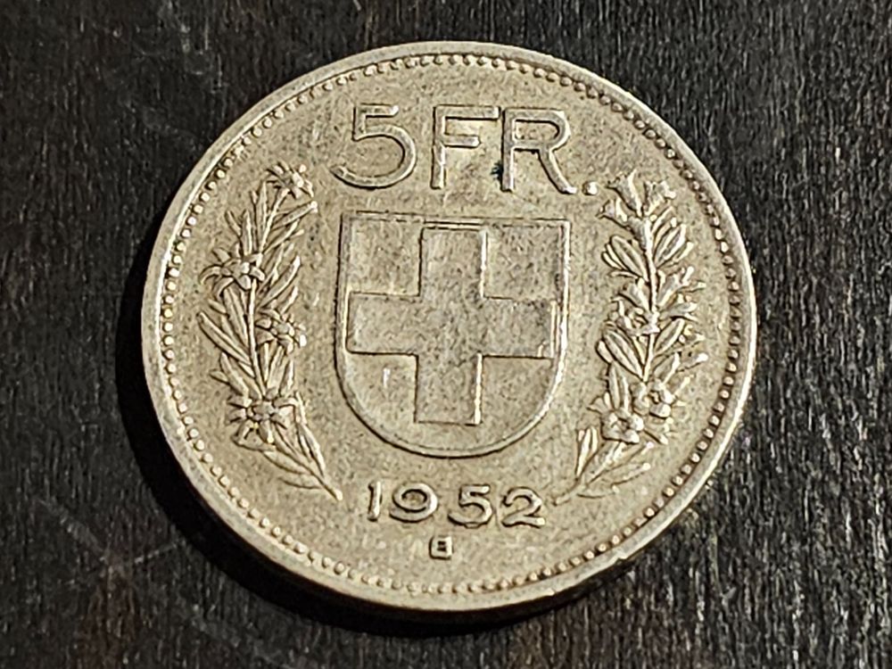 SELTEN!! 5 fr 1952 (Gebraucht) in la neuveville für CHF 14 – mit Lieferung auf Ricardo kaufen