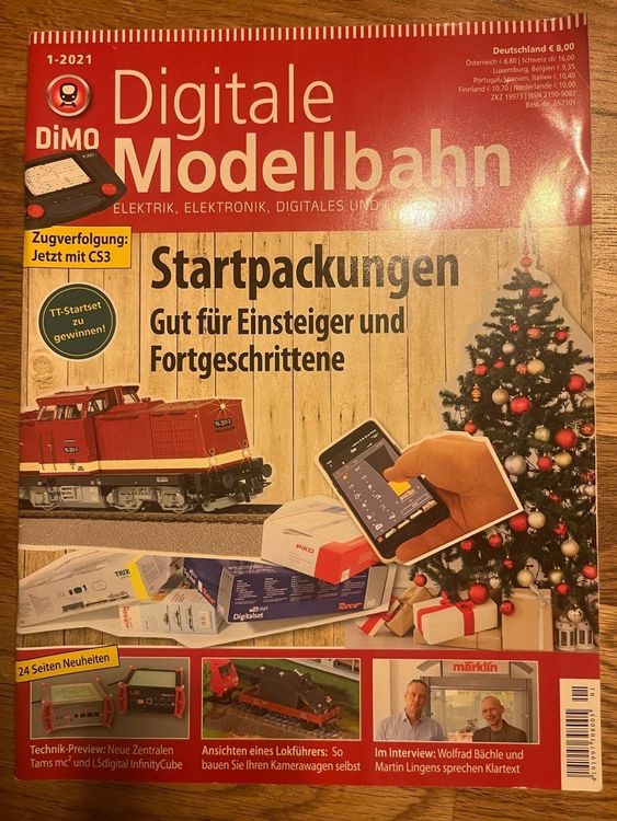 Digitale Modellbahn 1/2021 - Startpackungen (Gebraucht) in Rickenbach b. Wil für CHF 7.5 – mit ...