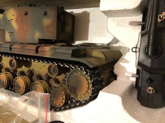 RC Panzer TORRO KV-2 754(r) Tarn Rauch BB 1:16 Metall | Kaufen auf Ricardo