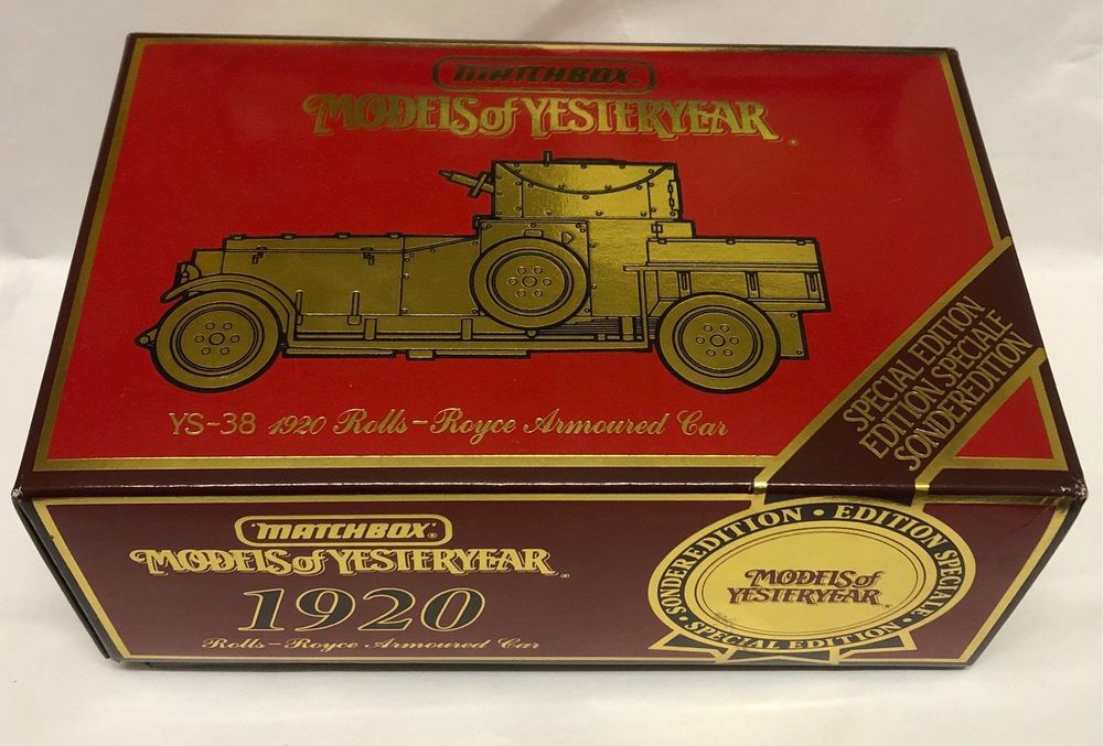 Matchbox Models Yesteryear YS-38 1920 RollsRoyce ArmouredCar (Gebraucht ...