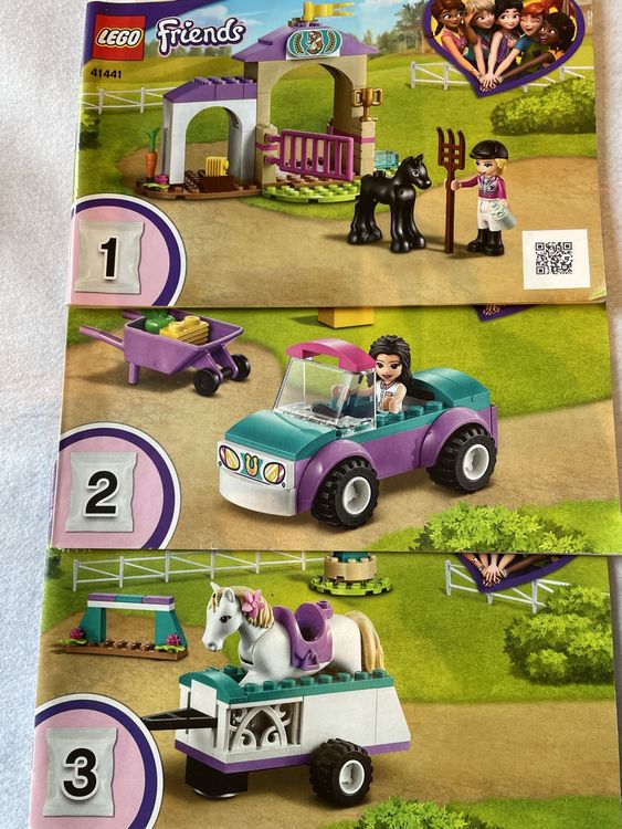 Lego Friends 41441 kl. Pferdestall / Anhänger (Gebraucht) in ...