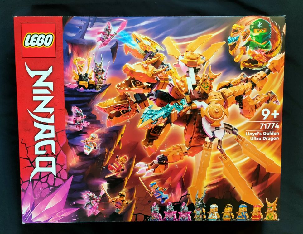 Lego Ninjago 71774 Lloyds Ultragolddrache Ultra Gold NEU OVP (Neu und ...