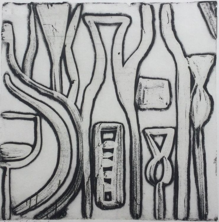 Moderne Abstrakte Radierung Unleserlich Signiert (Gebraucht) in Root für CHF 5 – mit Lieferung ...