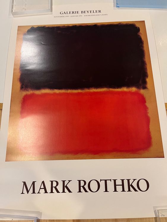 Plakat Mark Rothko Galerie Beyeler (Gebraucht) in Uster für CHF 10 ...