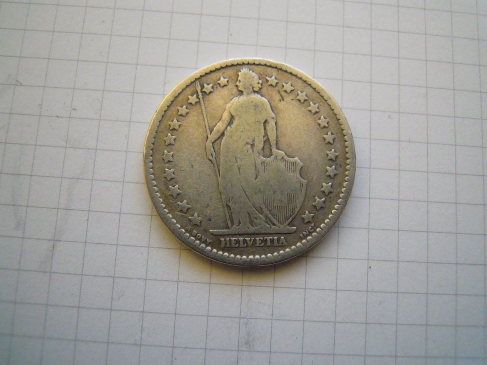 2 Fr. 1879 uralt (Gebraucht) in Kriegstetten für CHF 9.4 – mit Lieferung auf Ricardo kaufen