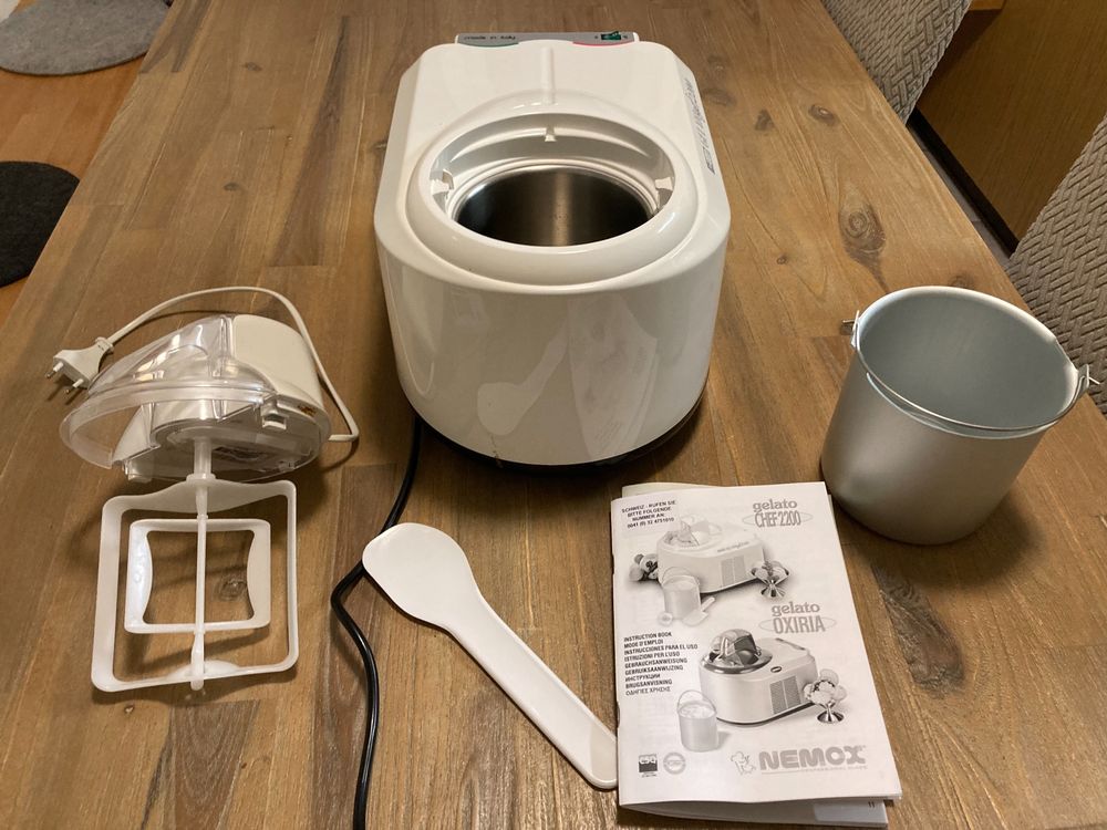 Nemox Gelato Chef 2200 (Glacemaschine) (Gebraucht) in für CHF 120 – mit ...