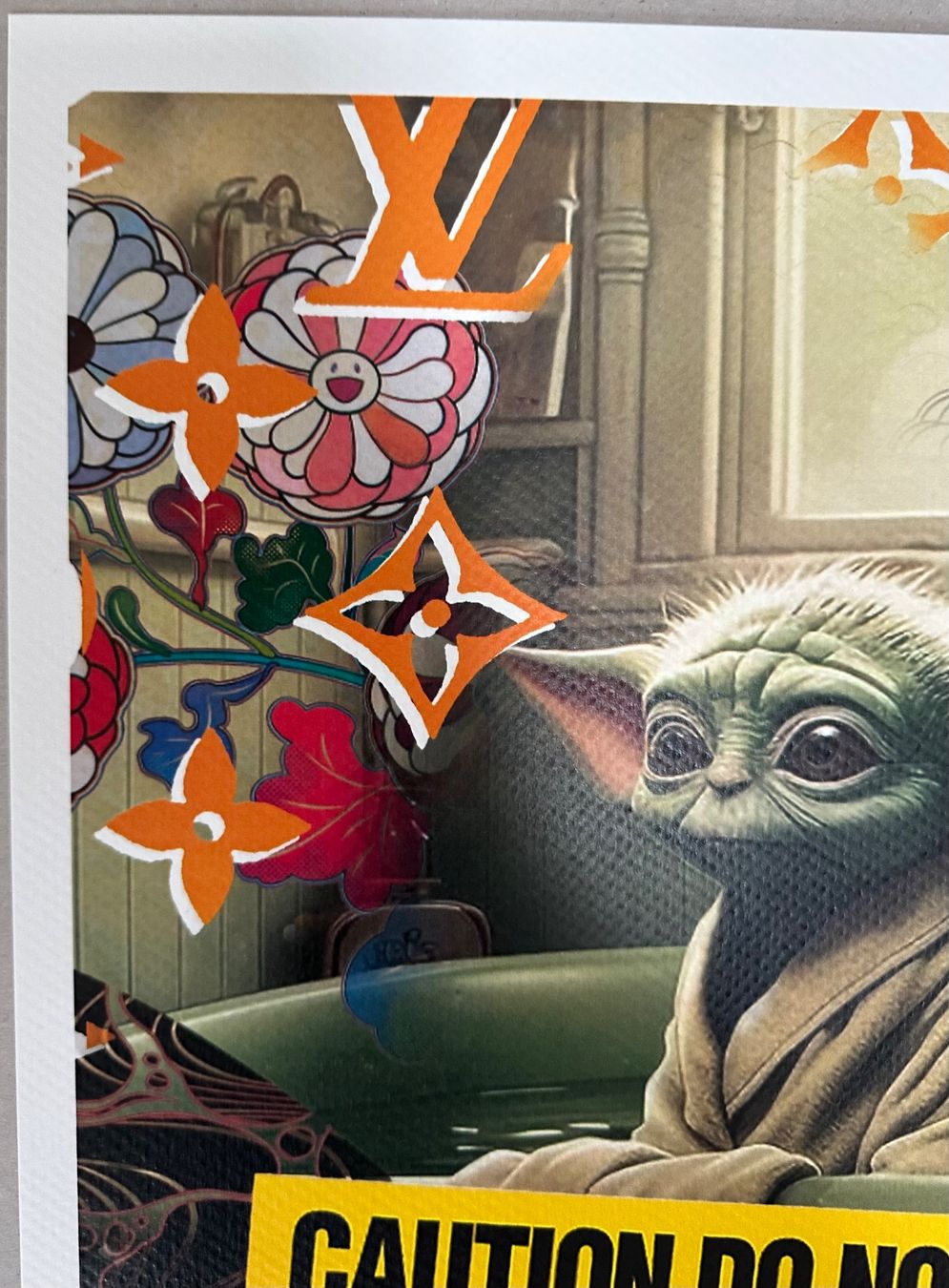 Death: Star Wars Yoda Bath, signiert 13/100 (Neu (gemäss Beschreibung ...