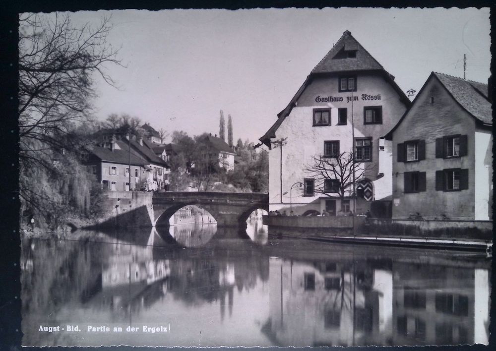 Augst Partie an der Ergolz Echtfoto gel.1955 | Kaufen auf Ricardo