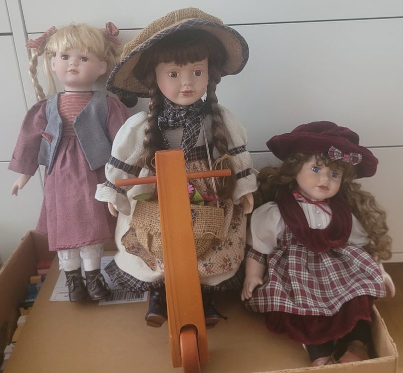 Porzelan Pupen sett | Kaufen auf Ricardo