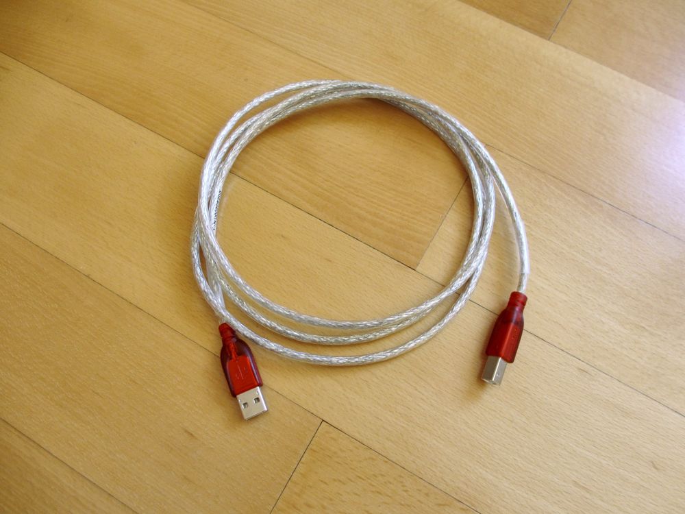 USB 2.0 Kabel Typ A auf B, ca. 185cm Neu (Neu (gemäss Beschreibung)) in ...