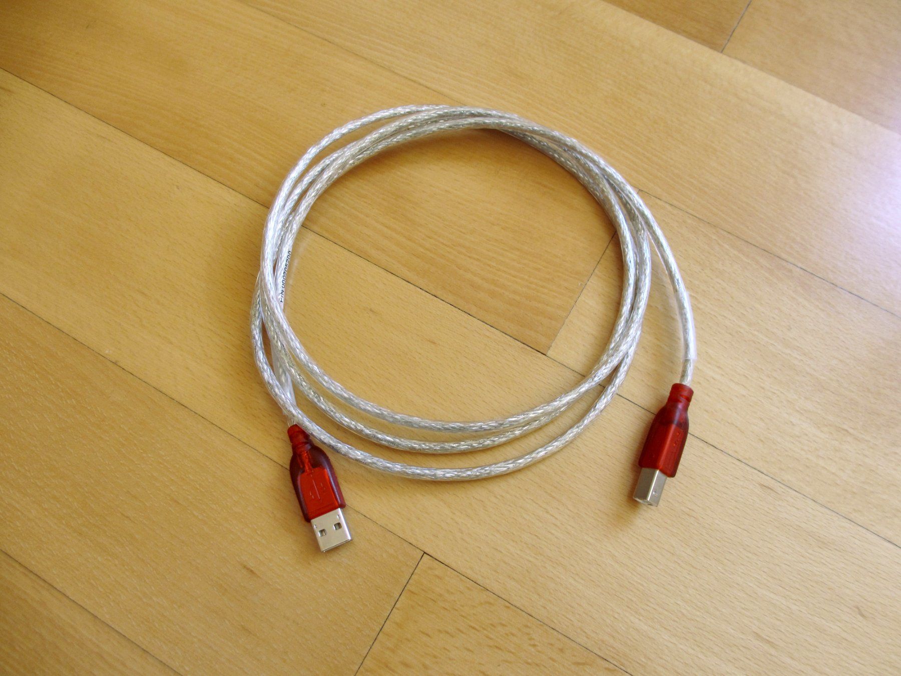 USB 2.0 Kabel Typ A auf B, ca. 185cm Neu (Neu (gemäss Beschreibung)) in ...
