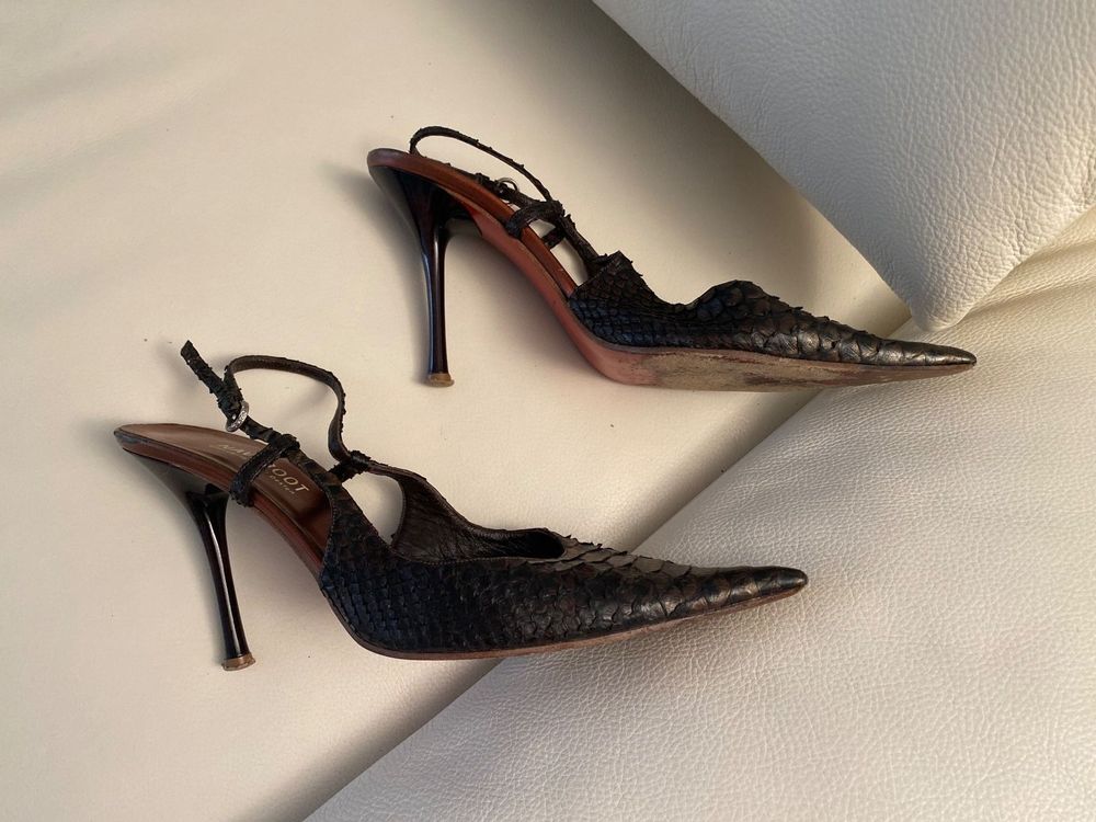 Extravaganter must have NAVYBOOT Pumps, braun, Gr. 37 | Kaufen auf Ricardo