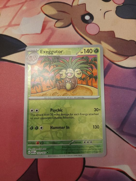 Exeggutor Reverse MEW EN #103 (Gebraucht) in Biasca für CHF 1 – mit Lieferung auf Ricardo kaufen
