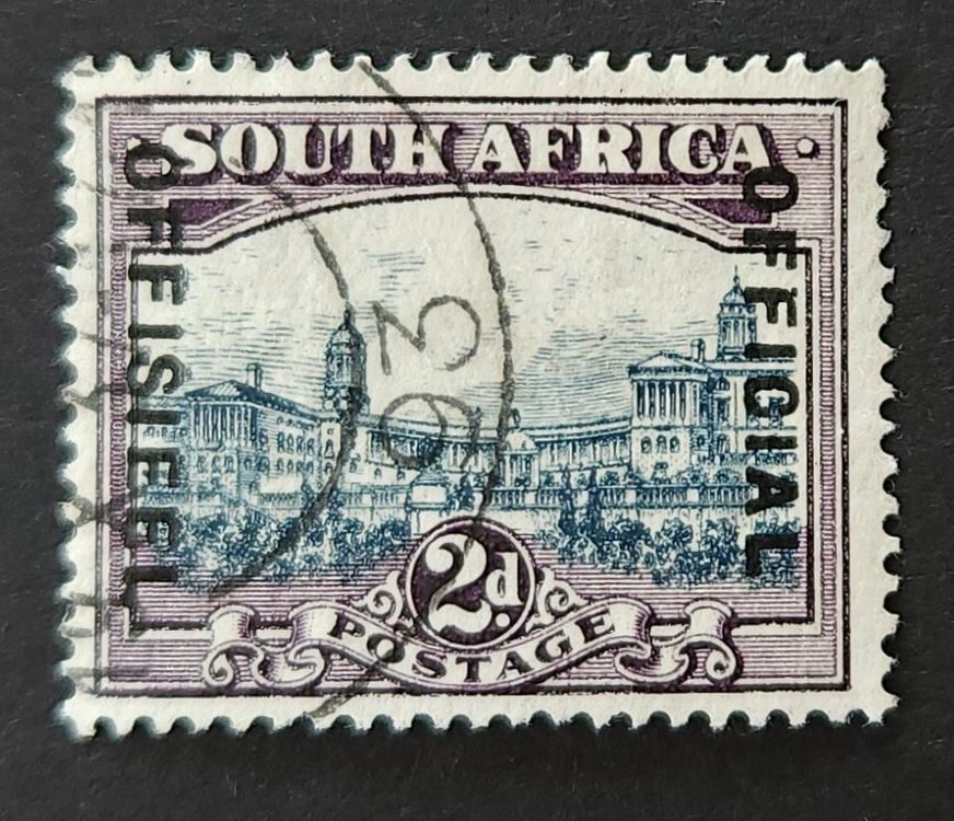 Südafrika Dienstmarken-Mi 8 (1928) (12) (Gebraucht) in Hittnau für CHF 2 – mit Lieferung auf ...