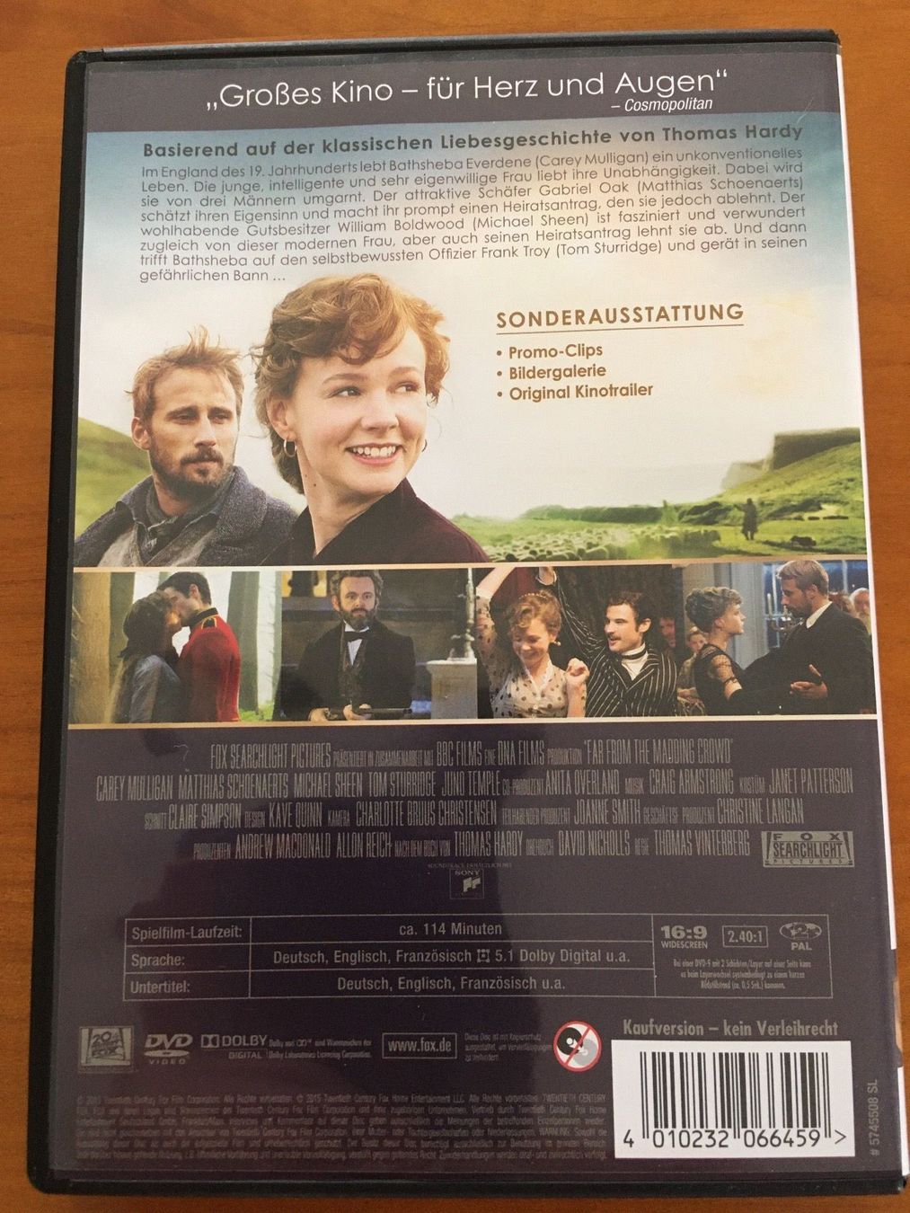 Am grünen Rand der Welt - Dvd Mulligan/Schoenaerts (Gebraucht) in Arbon ...