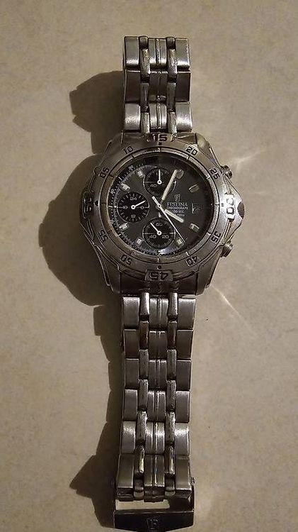 Festina 6503 Cronoghraph Modele Depose 1/100 Sec (Gebraucht) in Nyon ...