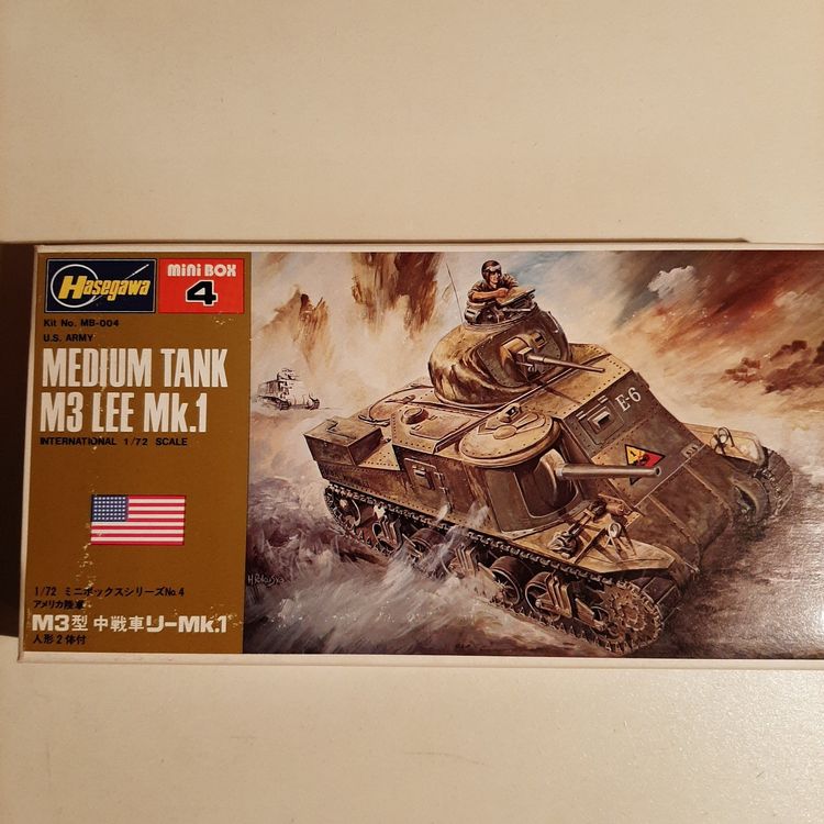 706 M3 Lee Mk 1 Hasegawa MB-004 | Kaufen auf Ricardo