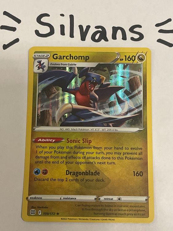 Garchomp Holo 109/172 Brilliant Stars Englisch (Neu (gemäss ...