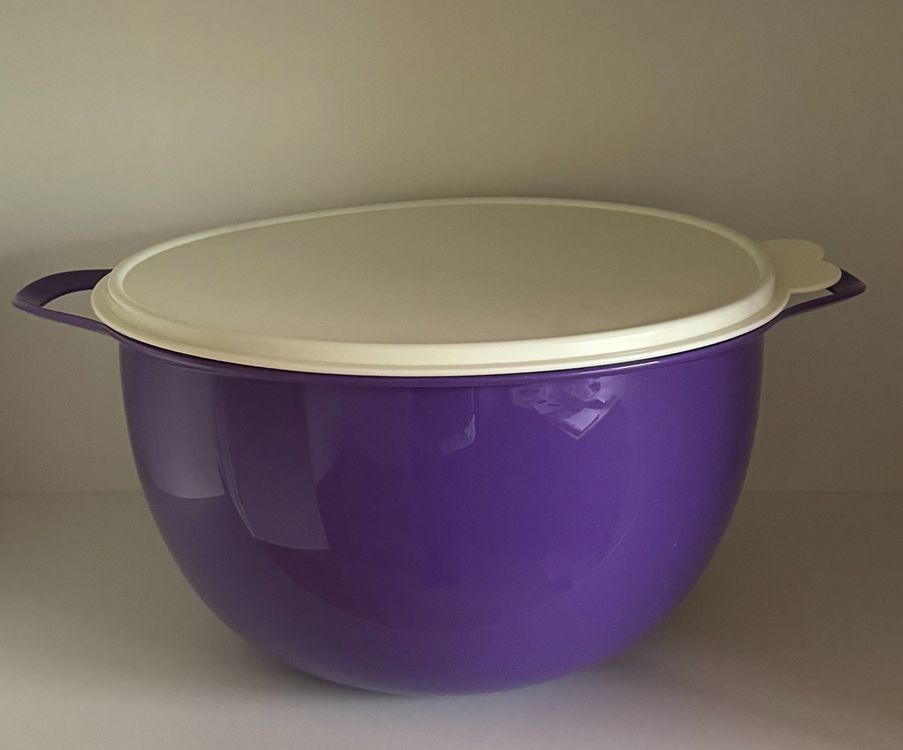 Wunderschöne Tupperware Große Schüssel 10 Liter Fotos