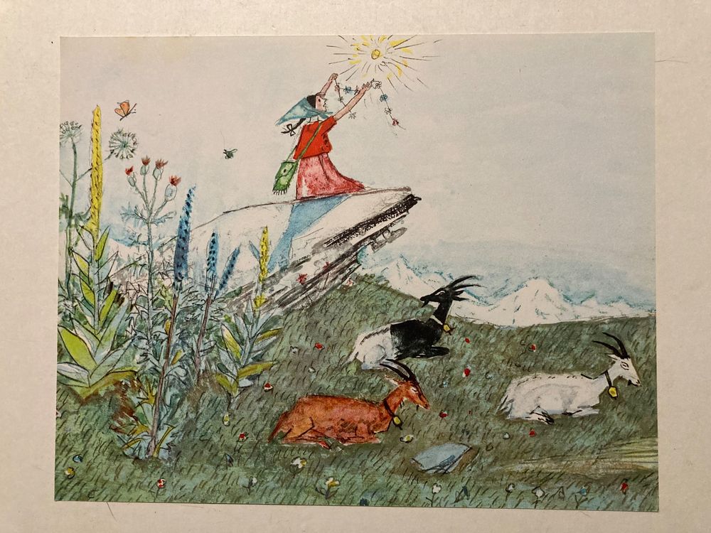 Alois Carigiet, Farblithografie (Gebraucht) in Rain für CHF 11 – mit Lieferung auf Ricardo kaufen