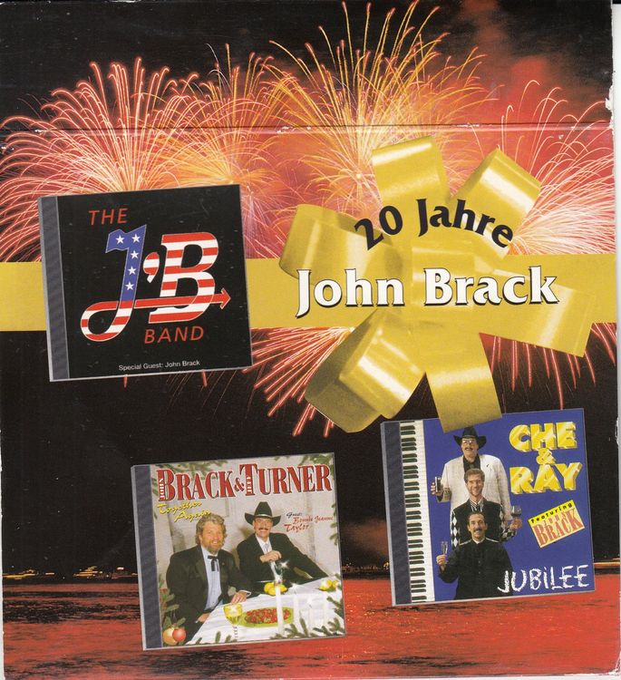 John Brack 20 Jahre 3 CD's mit Che&Ray, Jeff Turner, JB Band (Neu ...