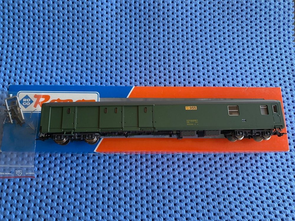 Roco 44438 Gepackwagen fourgon postal PTT 955 (Gebraucht) in Hauterive ...