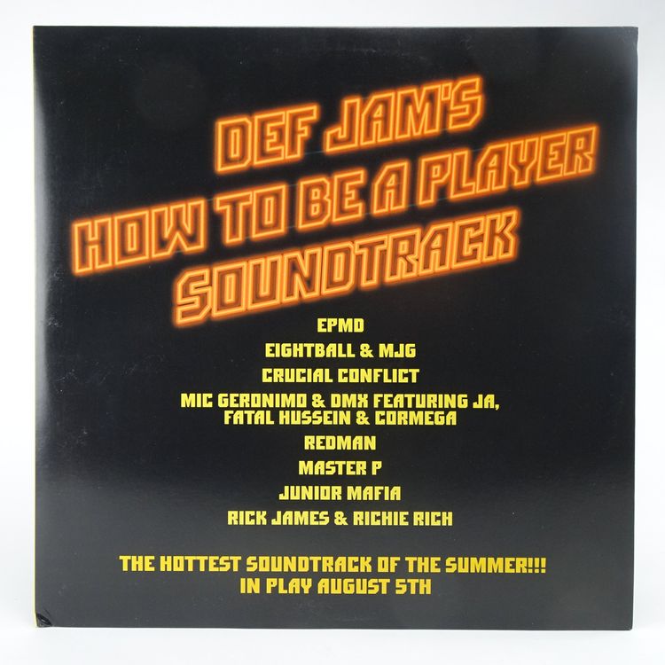V.A. - Def Jam's How To Be A Player Soundtrack, 2-LP Set USA (D ...