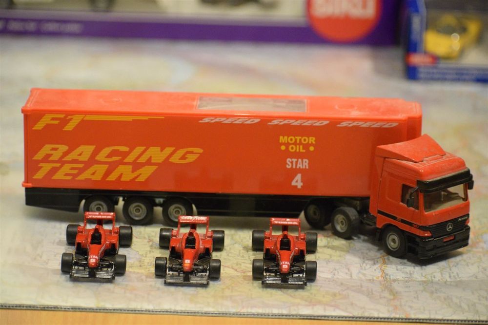 Mercedes Actros F1 raceteam, Siku 3916 | Acheter sur Ricardo