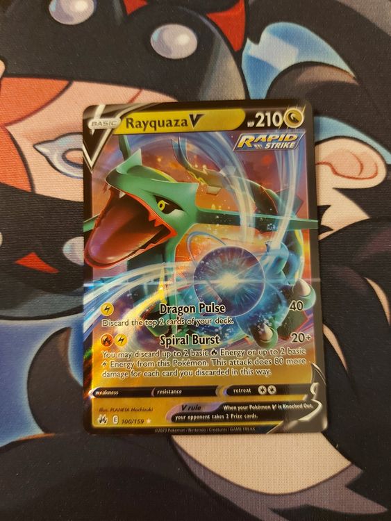 Rayquaza V crown Zenith 100/159 (Gebraucht) in Biasca für CHF 2 – mit ...
