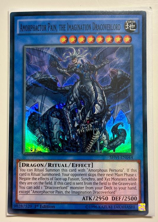 Yu-Gi-Oh! / Amorphactor Pain, the Imagination Dracoverlord (Neu und ...