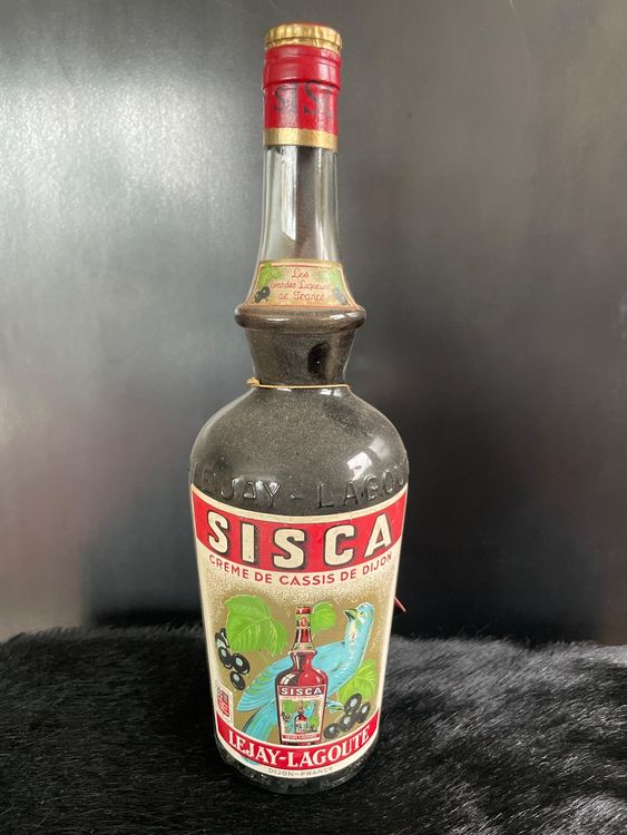 SISCA Crème de Cassis Dijon Lejay-Lagoute Original Vintage (Neu und ...