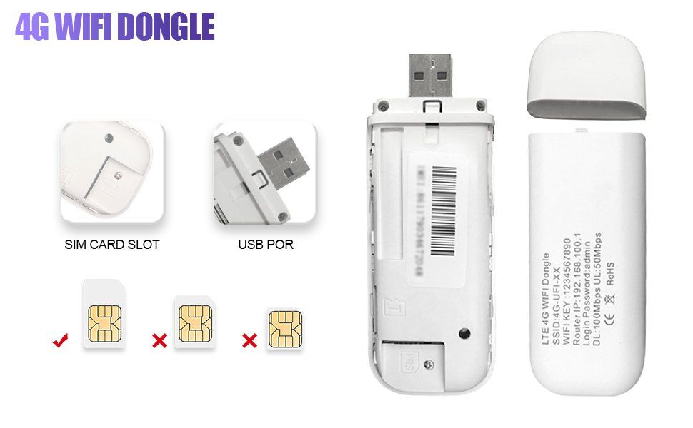 4G LTE Router Modem USB Stick Sim Slot Auto Hotspot (Neu und originalverpackt) in Hundwil für ...