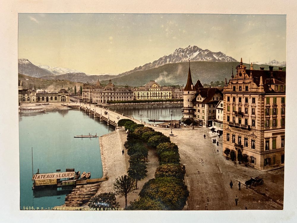 Luzern Antike Fotografie Foto Photochrom ca. 1890-1900. (Gebraucht) in Vaduz für CHF 49 – mit ...