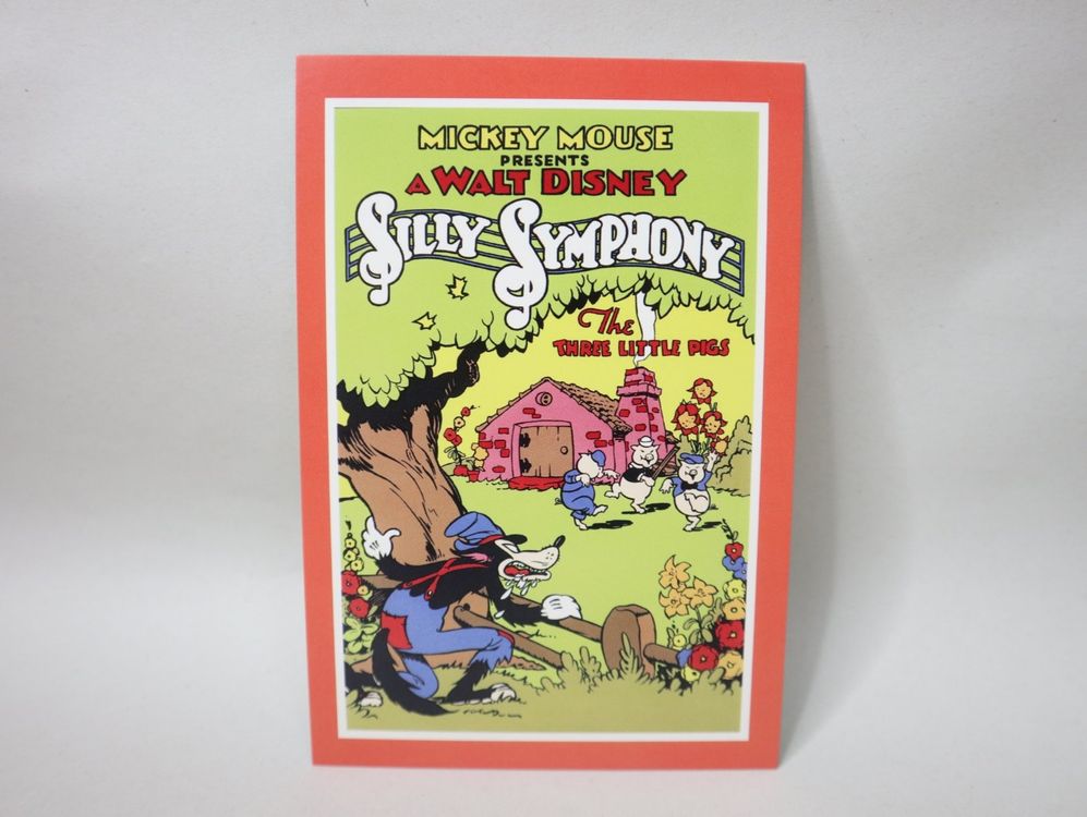 AK Disney Micky Maus Three Little Pigs 1933 Postkarte | Kaufen auf Ricardo