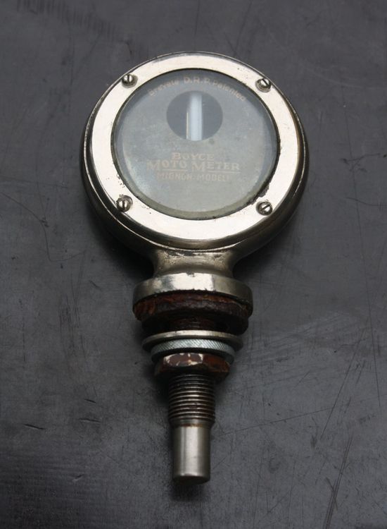 Oldtimer Kühler Thermometer Motor Kühler Emblem Boyce 1920 (Gebraucht ...