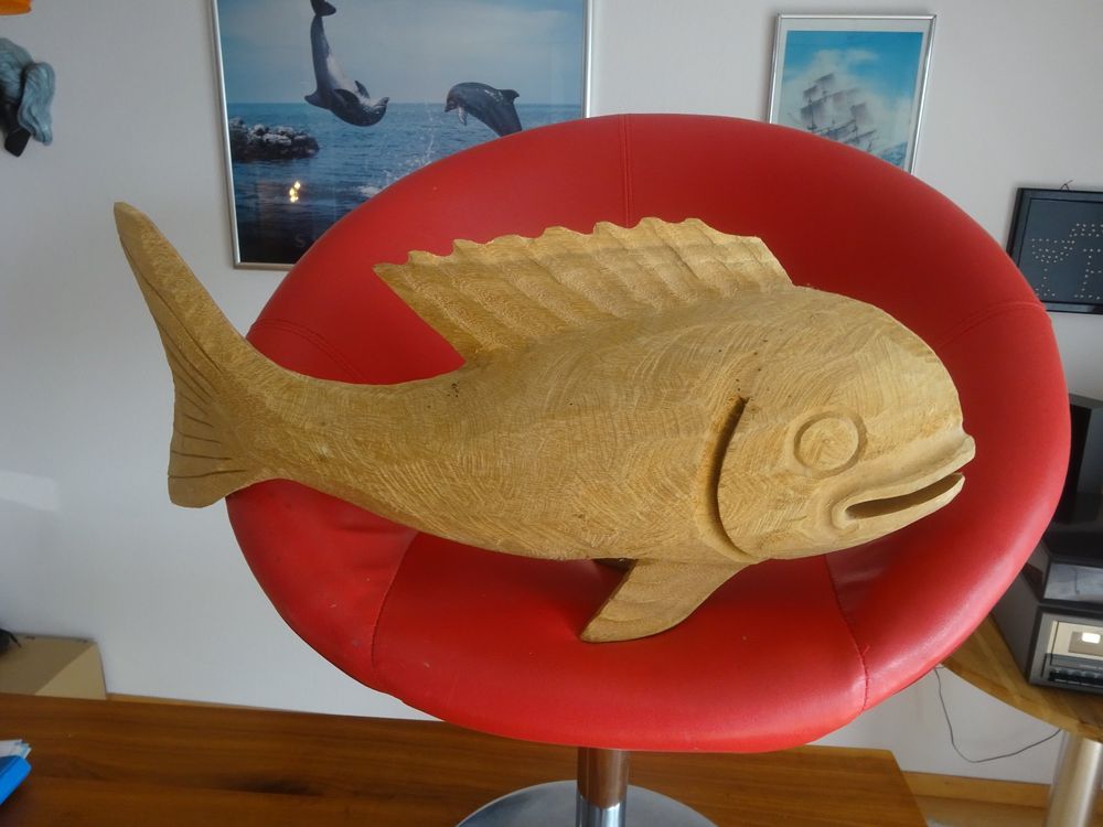 ***FISCH*** aus HOLZ GLÜCKS + ENERGIE - FISCH | Kaufen auf Ricardo