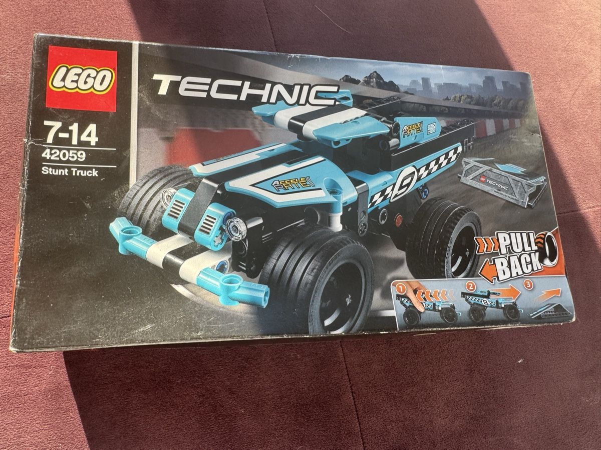 NEU ***LEGO Technic 42059 Stunt Truck, Pull-Back-Motor (Neu und ...