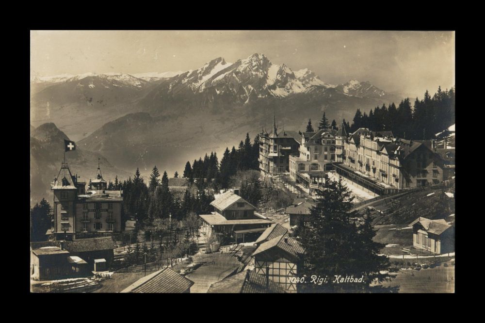1926 Ansichtskarte Rigi Kaltbad Hotel Edelweiss Kaufen Auf Ricardo